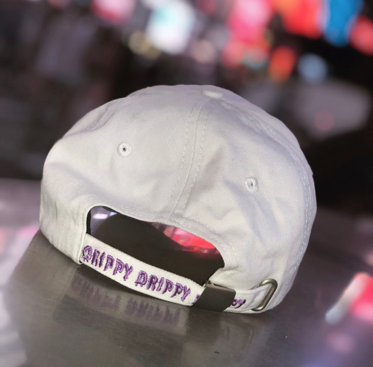 White Worldwide Drip Hat – Drippy